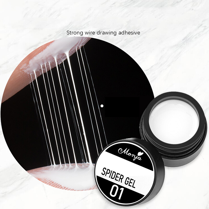 Nail Polish Spider Gel Nail Art Stretch Drawing Glue Drawing Painted ...