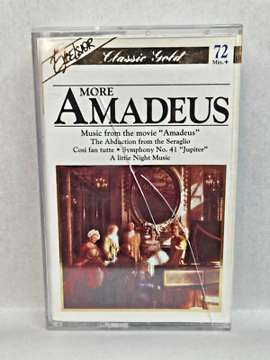 More Amadeus Music From The Movie Exelsior Classic Gold Cassette 1993 ...