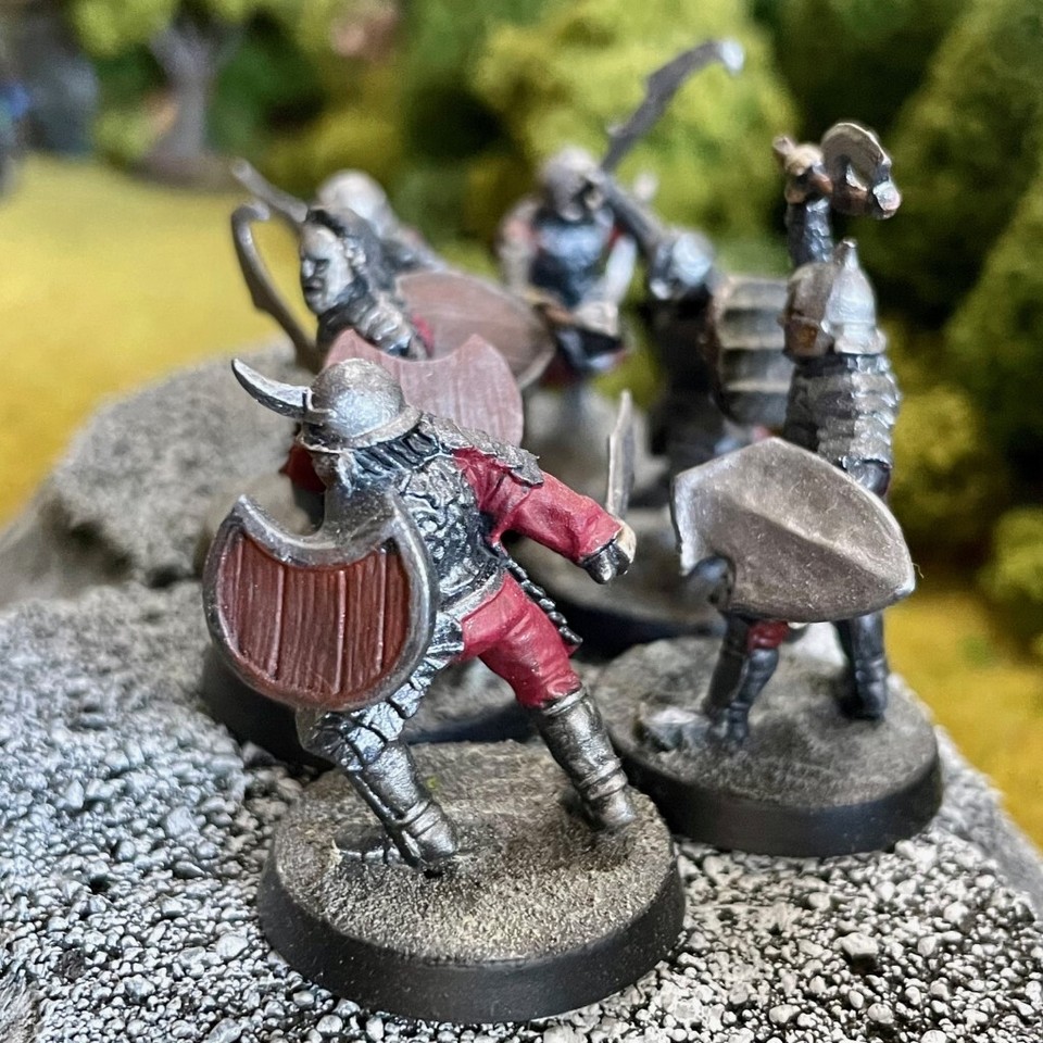 Morannon Orcs 6 Painted Miniatures Hobgoblin Swordsmen Middle-Earth | eBay