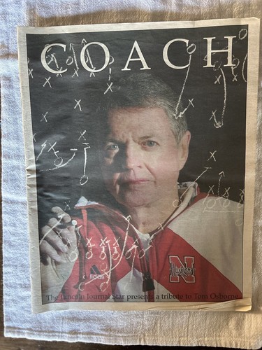 Coach Lincoln Journal Star Presents a tribute to Tom Osborne Dec. 30 ...