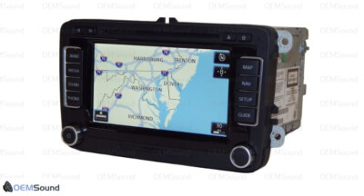 VW Volkswagen RNS-510 GPS Navigation Radio Touchscreen Bluetooth ...