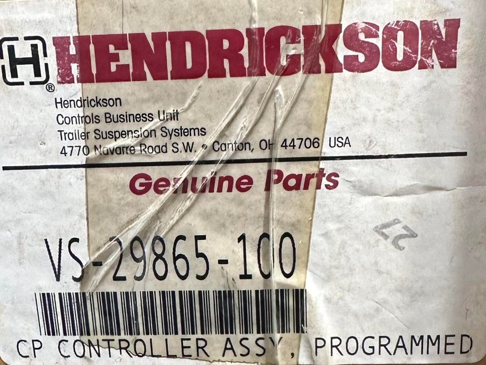 VS-29865-100 Genuine Hendrickson Tire Inflation Controller Assy OEM ...