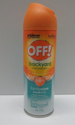 OFF! Backyard Family Care Insect Repellent I, Smooth & Dry, 6 oz, 1 ct ...