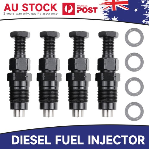 DIESEL FUEL INJECTOR 4PCS SUITS MITSUBISHI PAJERO / TRITON 4M40 / 4M40T ...