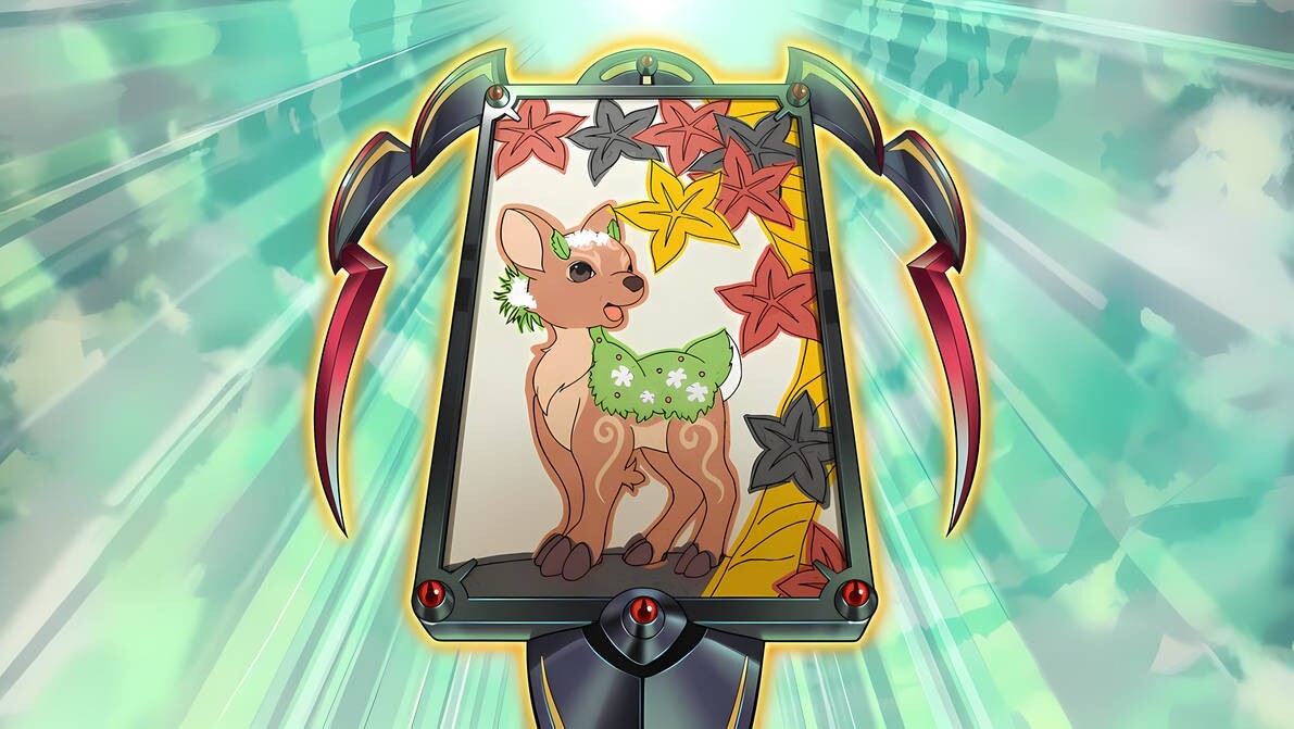Yugioh Anime Playmat Flower Cardian Maple with Deer | eBay