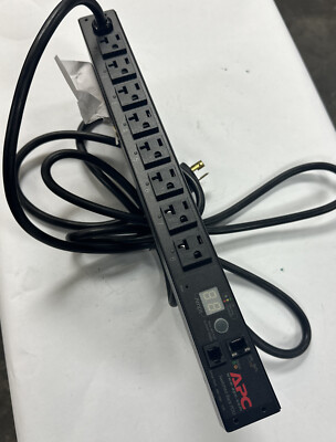 APC AP7901 Switched Power Distribution Unit (PDU) 1U Rack Mount 8 ...