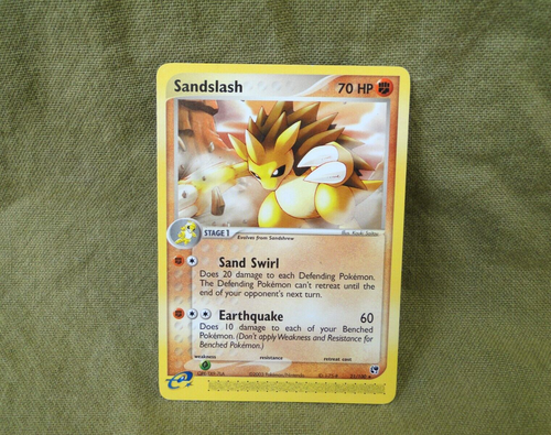 Pokemon Trading Card - EX Sandstorm: Sandslash 21/100 | eBay