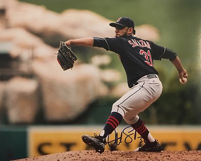 Danny Salazar Signed Autographed Cleveland Indians 8x10 Photo Baseball ...