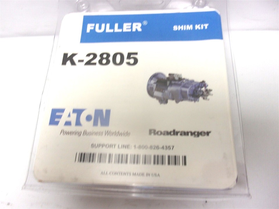 K-2805 GENUINE EATON FULLER TRANSMISSION COUNTERSHAFT SHIM KIT K2805 | eBay