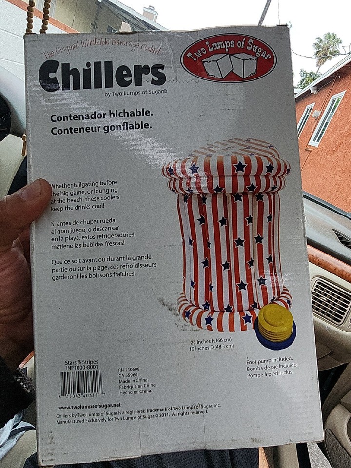 CHILLERS Inflatable Beverage Cooler | eBay