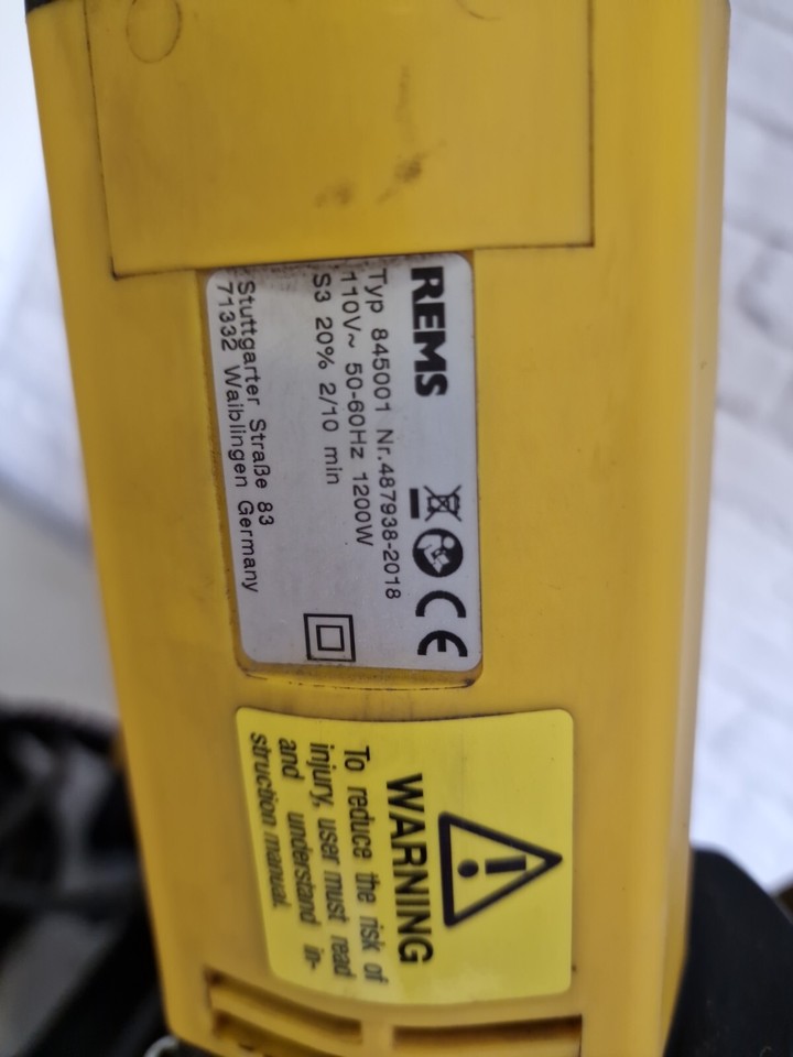 REMS duecento 845004 CENTO PIPE Cutter Stainless Steel VA Copper vat 2 ...