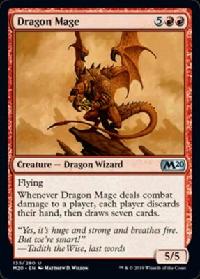 DRAGON MAGE - MTG M20 Uncommon Creature | eBay Australia