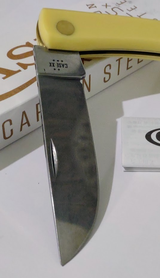 CASE XX SODBUSTER HUNTING POCKET KNIFE VINTAGE YELLOW SOD BUSTER USA ...
