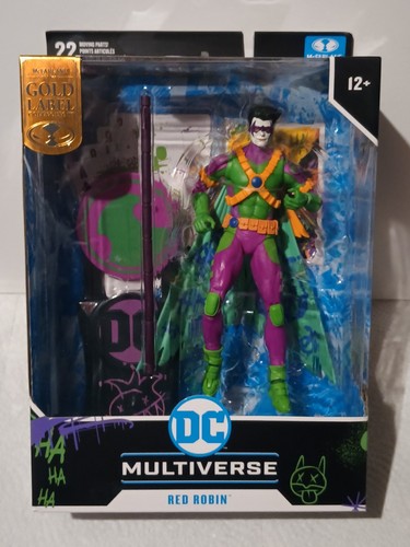 McFarlane Toys DC Multiverse Gold Label Red Robin Jokerized 7” Figure ...