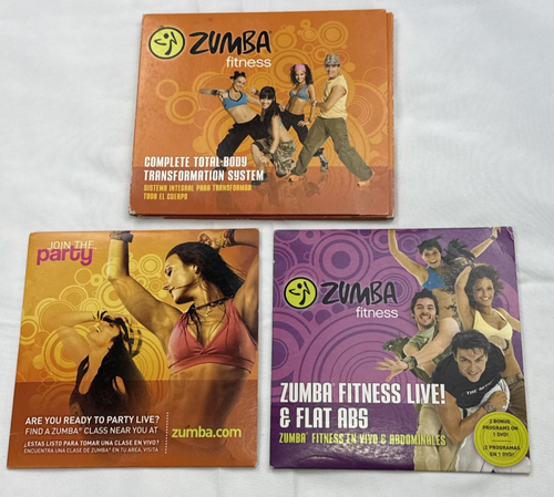 ZUMBA FITNESS COMPLETE TOTAL BODY TRANSFORMATION SYSTEM 5 DVD SET ...