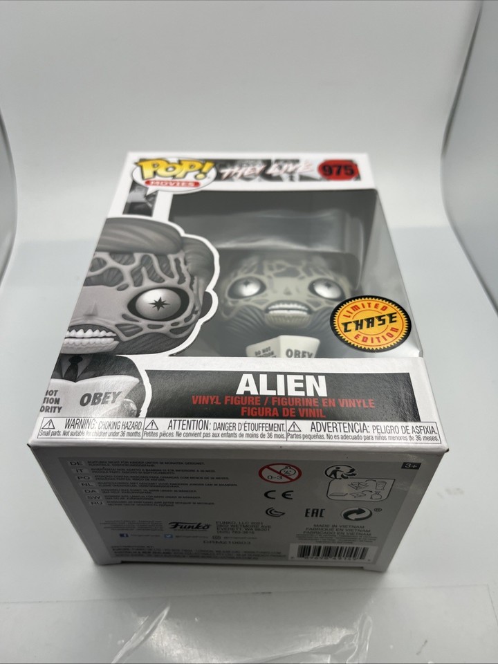 Funko Pop! Vinyl: Alien (Chase) (Black & White) #975 889698491495| eBay