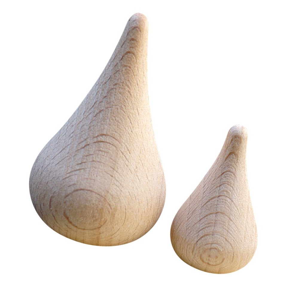 2Pcs DIY Beech Water Drop Models DIY Painting Models Kids Painting Toys ...