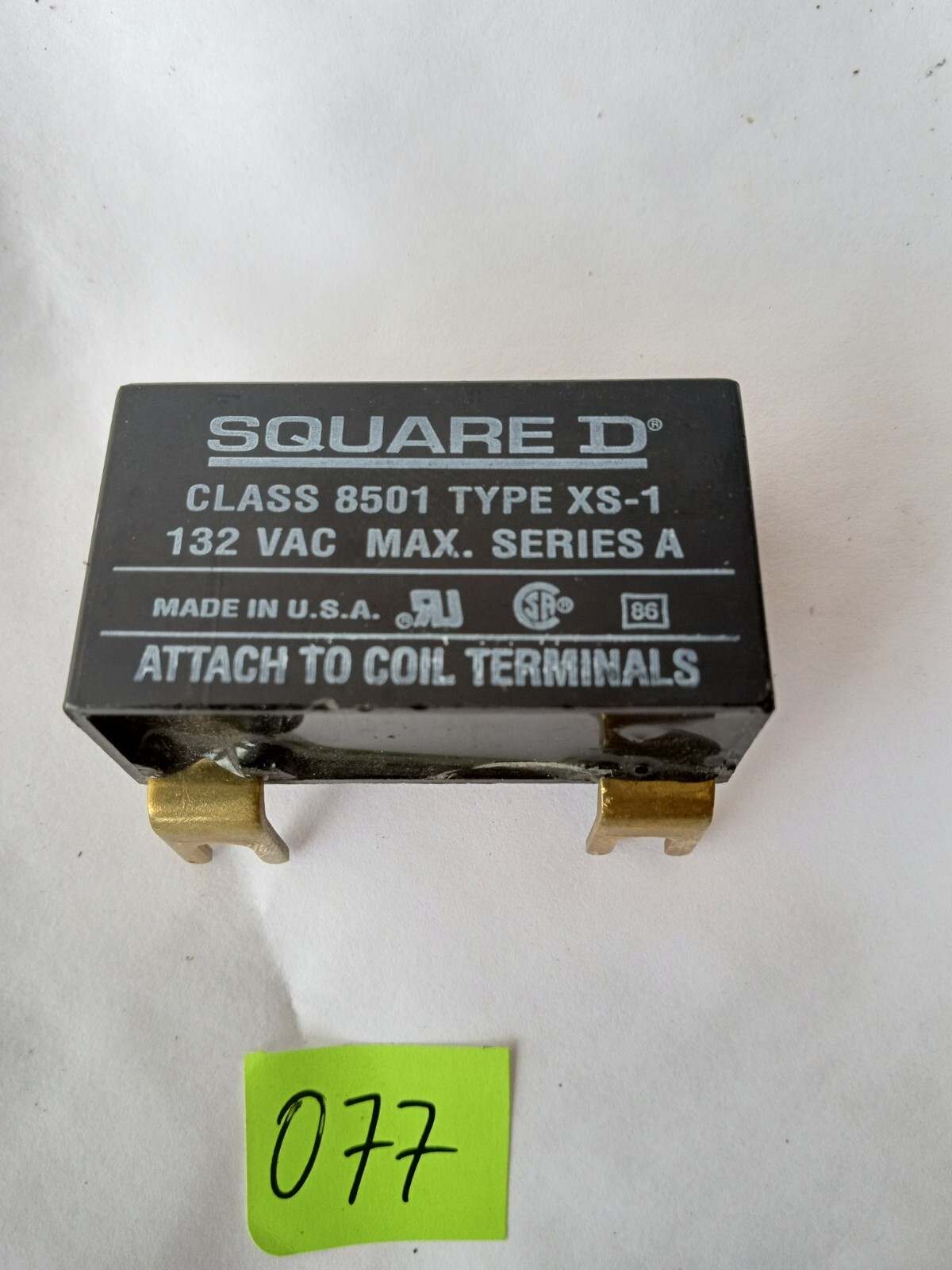 SQUARE D CLASS 8501 TYPE XS-1 SUPPRESSOR MODULE 132 VAC | eBay