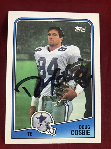 Doug Cosbie -Santa Clara- Dallas Cowboys Autographed Card | eBay