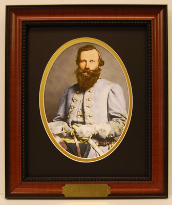 Gen. JEB Stuart Civil War Generals framed photo with plaque hand ...