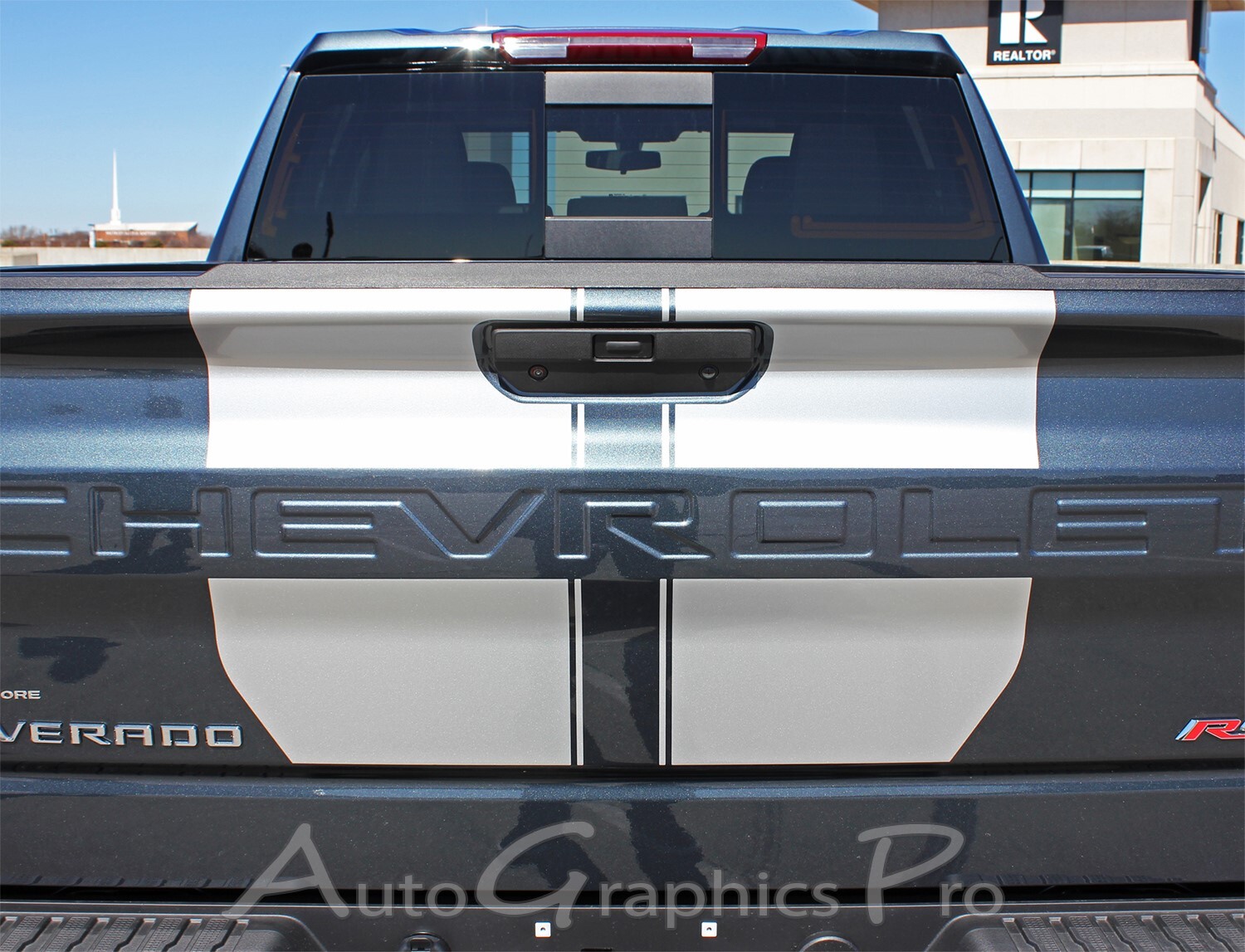 2019-2025 Chevy Silverado Hood Decals Vinyl Graphics BOW RALLY 3M ...