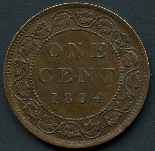 1894 Canada 1 Cent Coin | eBay