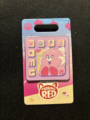 DISNEY TURNING RED MEI AS RED PANDA OMG PIN ON CARD | eBay