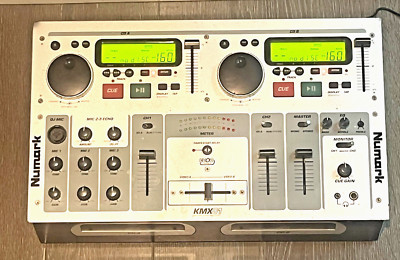 NUMARK CD MIX KMX01 - DUAL TWIN CD PLAYER WITH BUILT IN MIXER !! CD CDJ ...