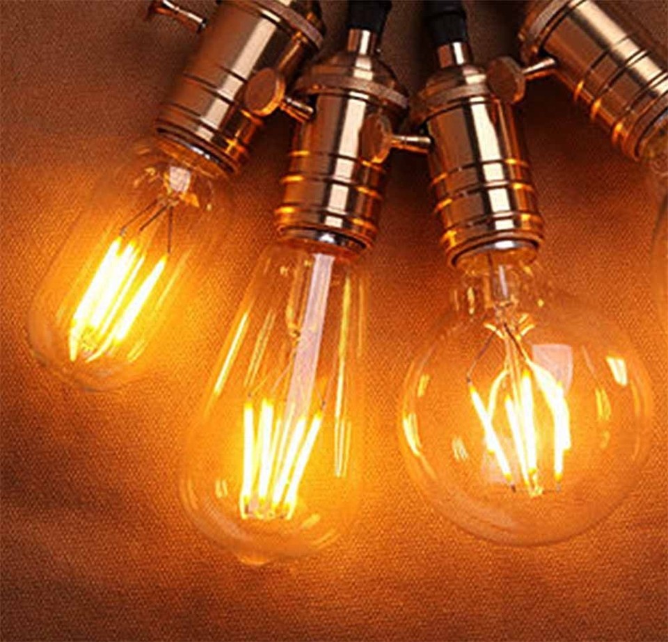 LED Light Bulb Decorative Vintage LED Filament Edison Lightbulb Lamp ...