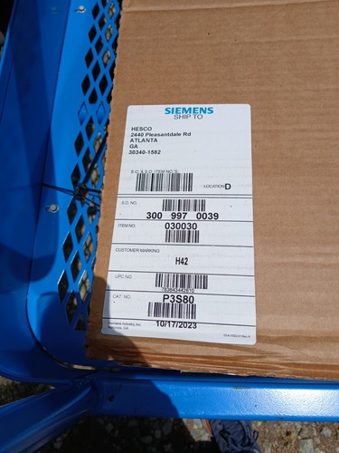 Siemens Panel Cover, (1) # P3S80, & (2) S74B, New.$299.00 Each | eBay