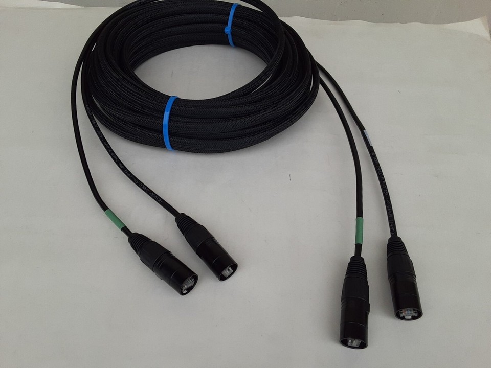 150 FT 2 Channel CAT-5 Snake Tactical Shielded w/Neutrik Ethercon ...
