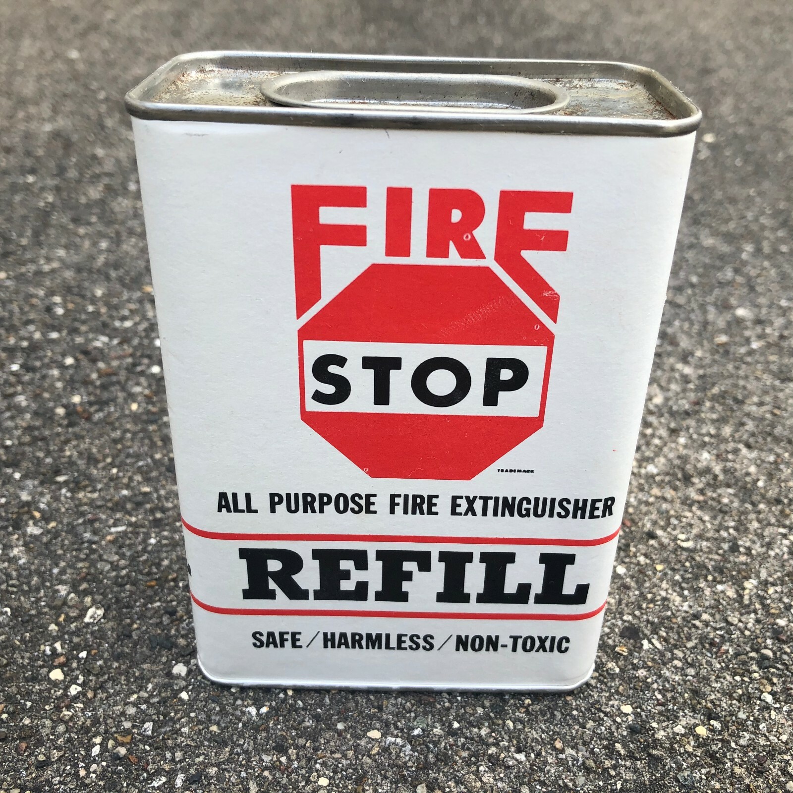Fire Stop Fire Extinguisher Refill Cardboard Tin Safe Harmless Non ...