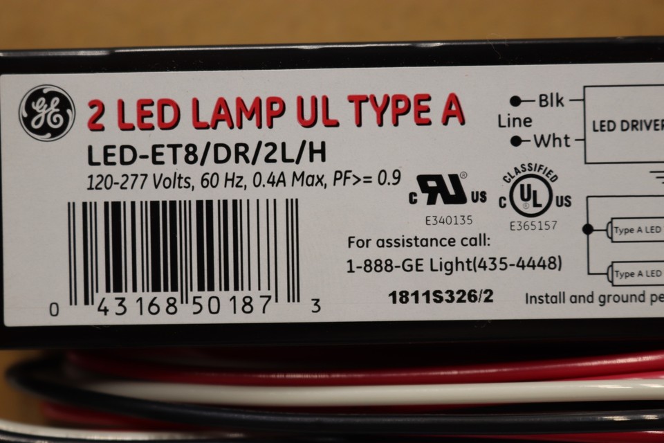 10x Lot Pack GE Light LED 2 Lamp Driver Drivers Ballast 120-277V LED ...