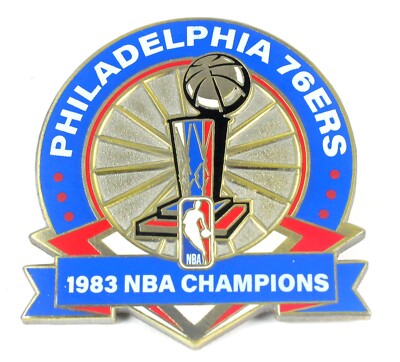 Philadelphia 76ers 1983 NBA Champions Pin - Limited 1,000 | eBay