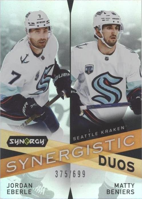 2022-23 Upper Deck Synergy - Synergistic Duos Star-Rookie Jordan Eberle ...