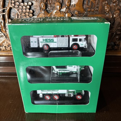 2022 HESS Mini Collection Firetruck Helicopter Front Loader NEW! | eBay