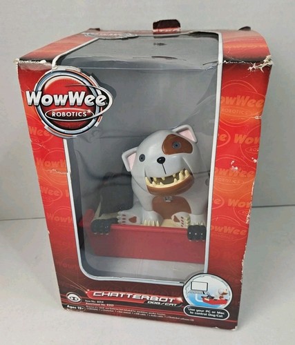 WowWee Robotics Chatterbot Dog Cat Animated Computer Accessory New ...