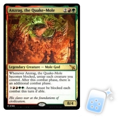 ANZRAG, THE QUAKE-MOLE Murders At Karlov Manor MKM Magic MTG MINT CARD ...