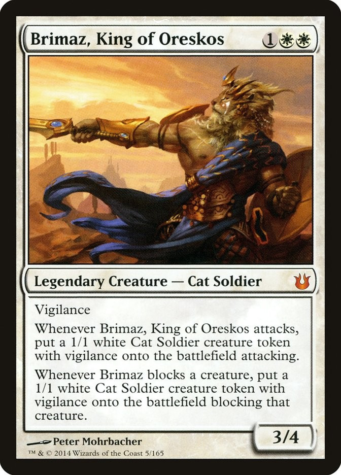 Brimaz, King of Oreskos (Near Mint) (Born of the Gods) | ( MTG) | eBay UK