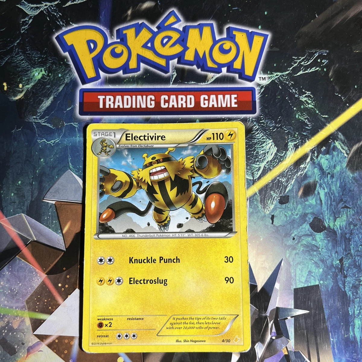 Pokemon Electivire Card Ex