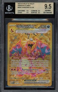 Charizard EX 2023 Scarlet & Violet: Obsidian Flames #228/197 Hyper Rare ...