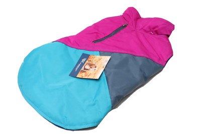 The Humane Society Dog Coat Vest M Size Medium Nylon Fleece Lined Multi ...