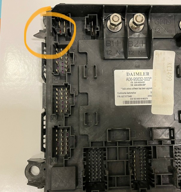 Freightliner Daimler Body Control Module SSAM Configuration 12v A06 ...