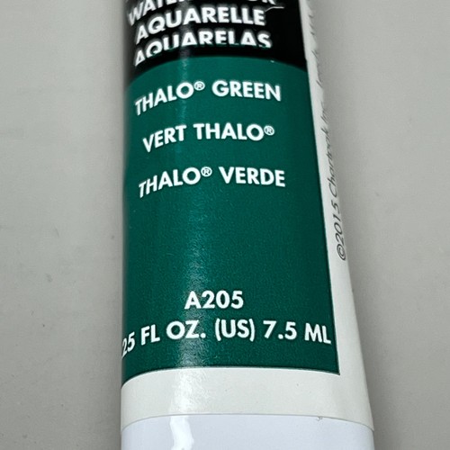 GRUMBACHER 6-PACK! Academy Watercolor Paint Thalo Green .25 fl oz / 7.5 ...