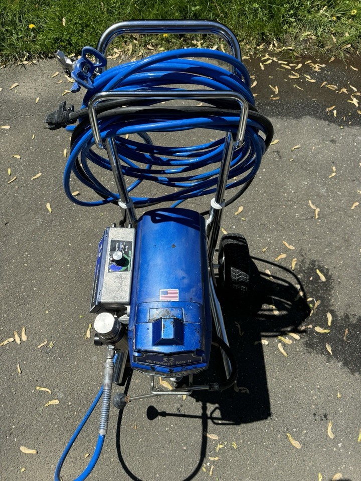 Graco Ultimate Mx II 650 PC Pro Electric Paint Sprayer With Hose&Gun | eBay