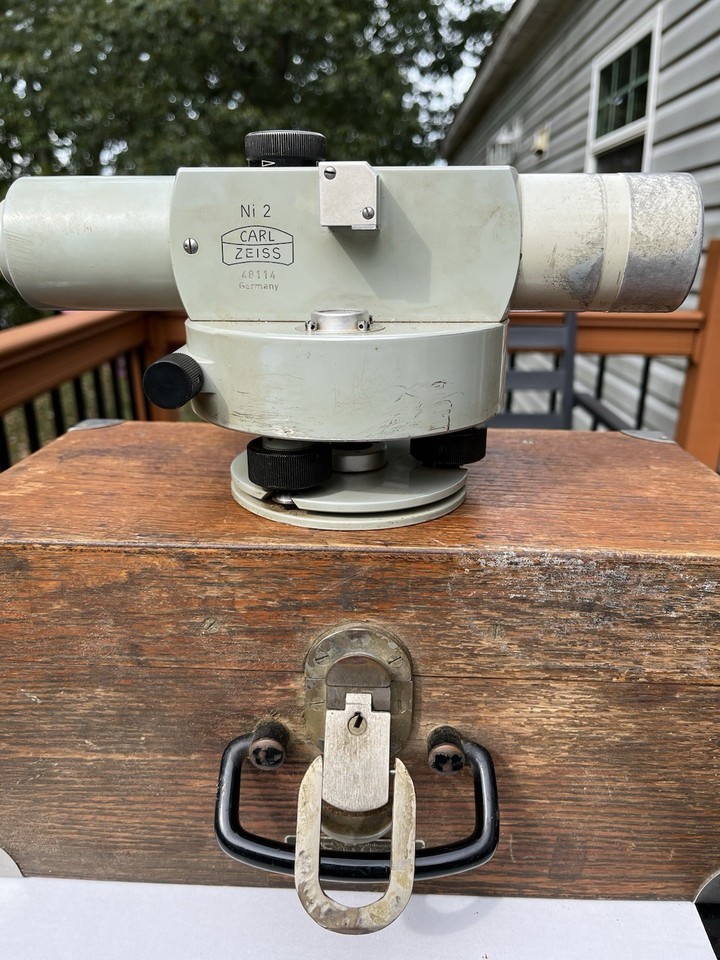 CARL ZEISS Ni 2 AUTOMATIC SURVEY LEVEL- MADE IN GERMANY -VGC | eBay