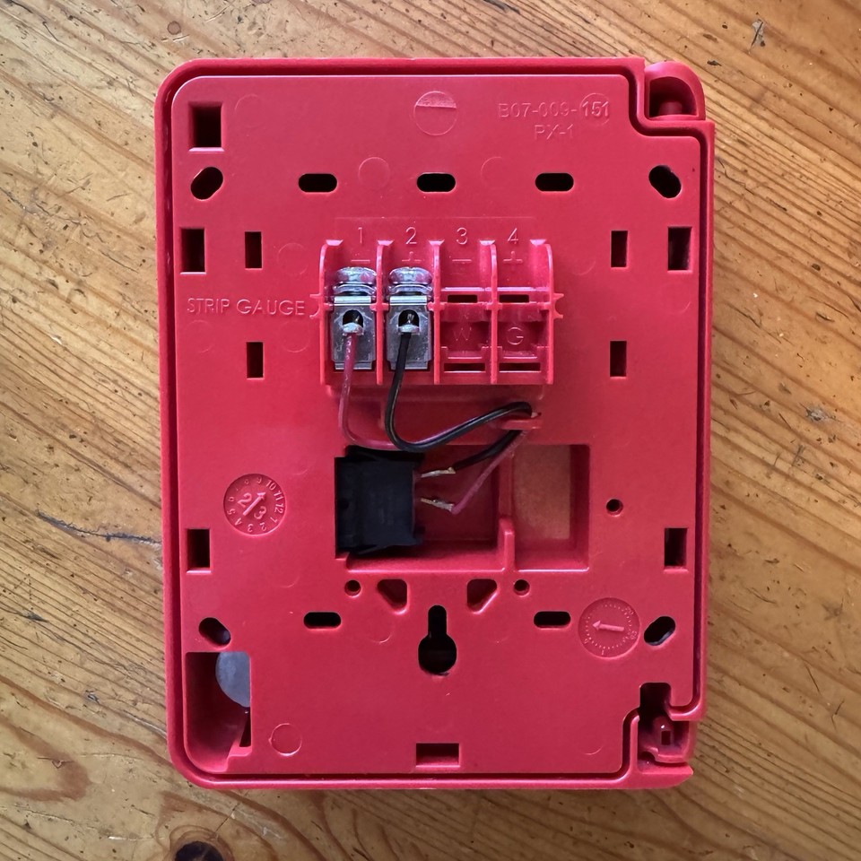 Fire-Lite Alarms/Honeywell BG-12L Fire Alarm Pull Station NO KEY NEW ...