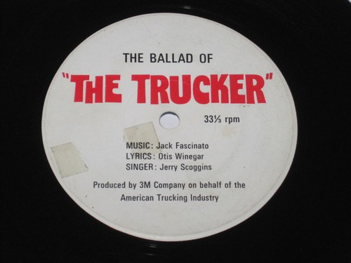 Jerry Scoggins 7" 33 Ballad of The Trucker TRUCKIN HEAR | eBay