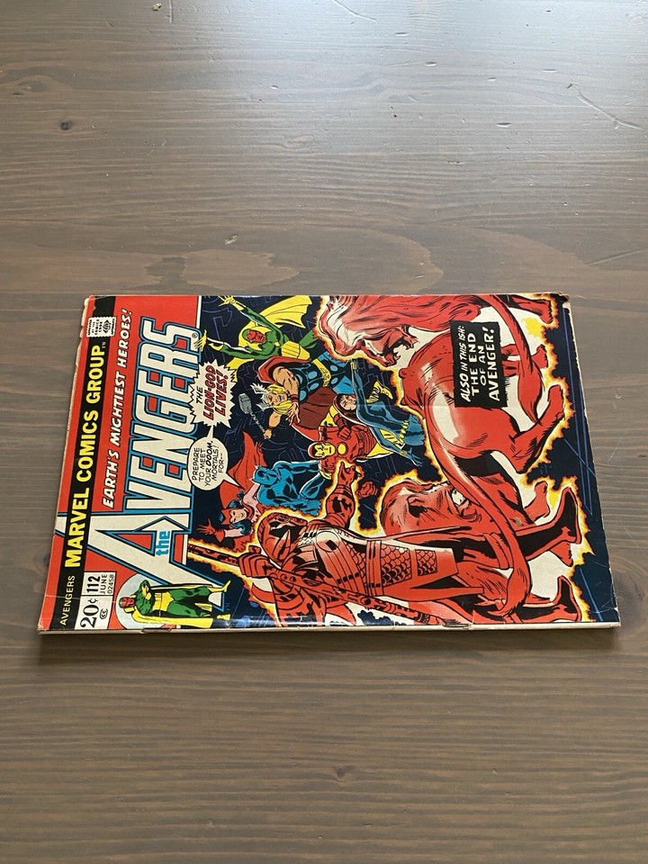 The Avengers #112 Marvel Comics 1973 1st Appearance Mantis Key 1973 ...