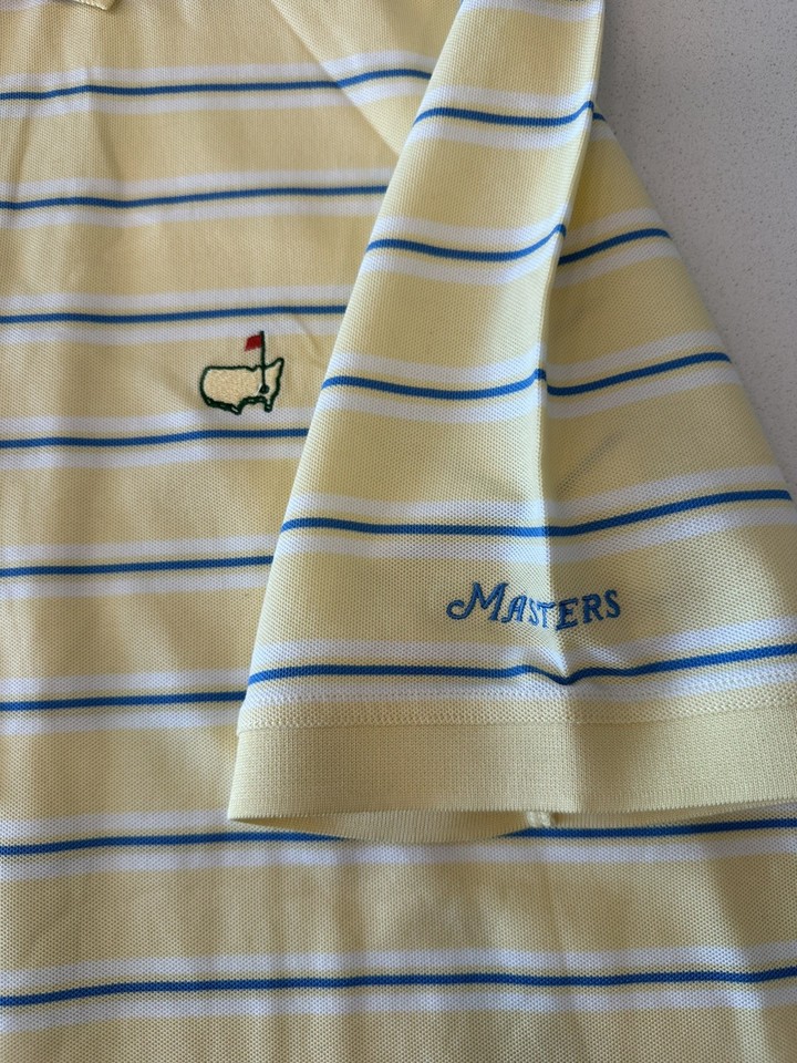 Masters Collection Green Golf Polo Shirt Men's Size L Embroidered Logo ...